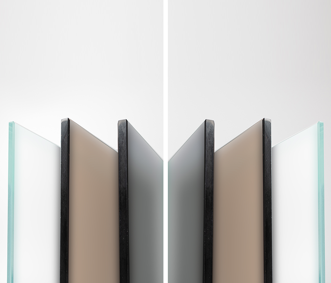 Madras Satin-finished glass: flat, reeded, full satin finish. More ...