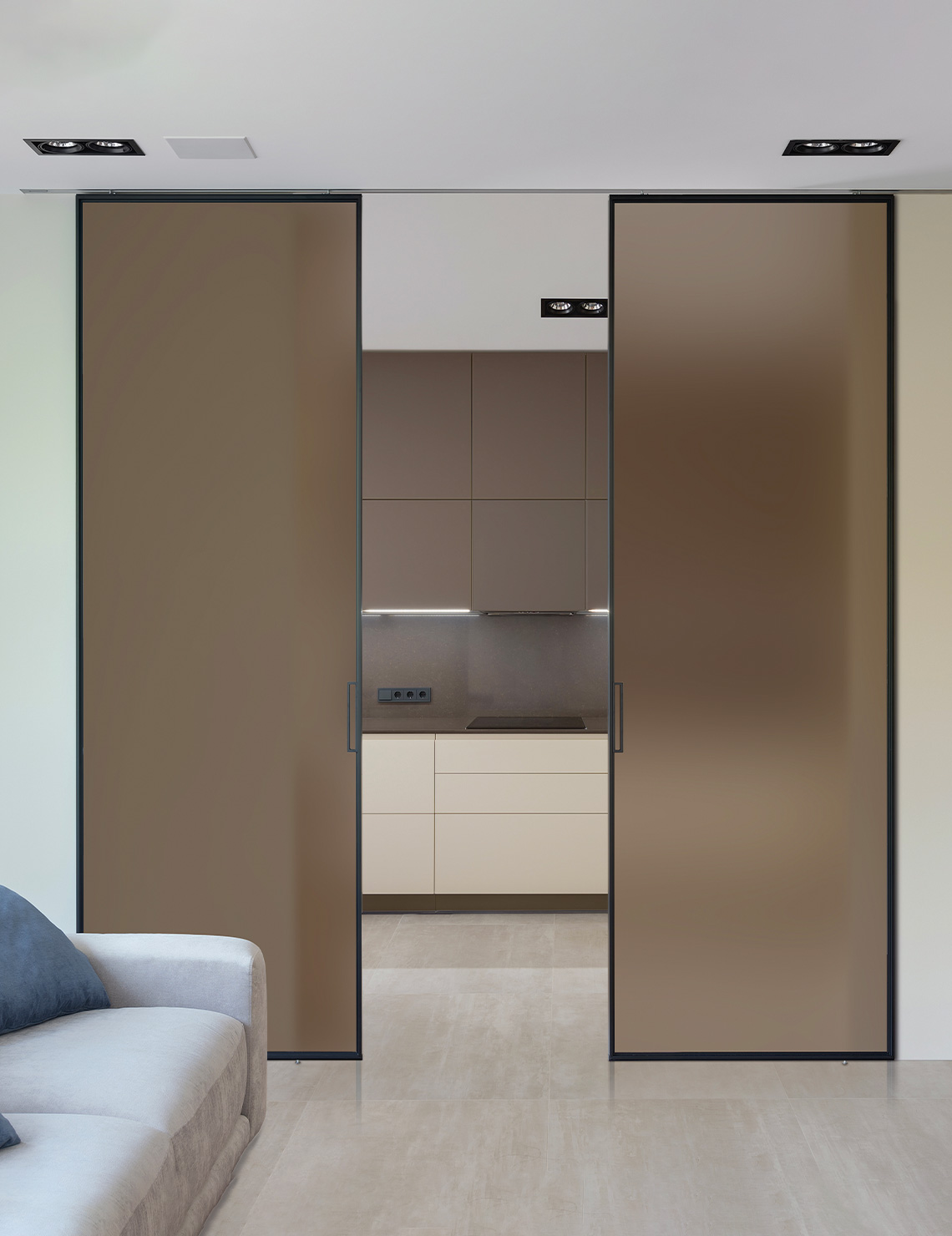 Madras Satin-finished glass: flat, reeded, full satin finish. More ...