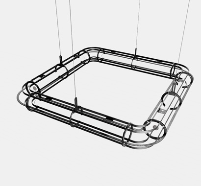 Modular decorative lighting systems Studio Beam