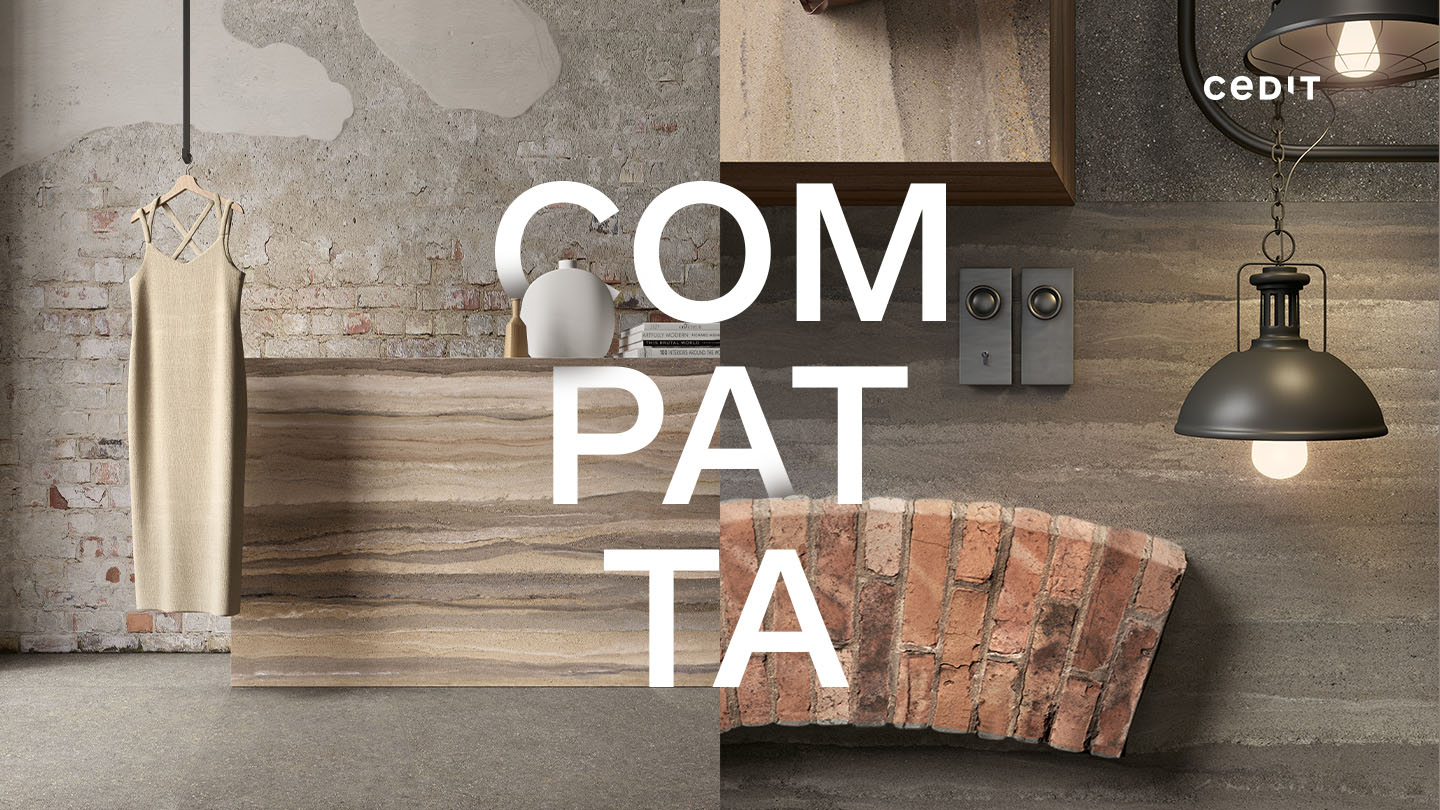 Compatta: the call of the earth in the large stoneware slabs designed ...