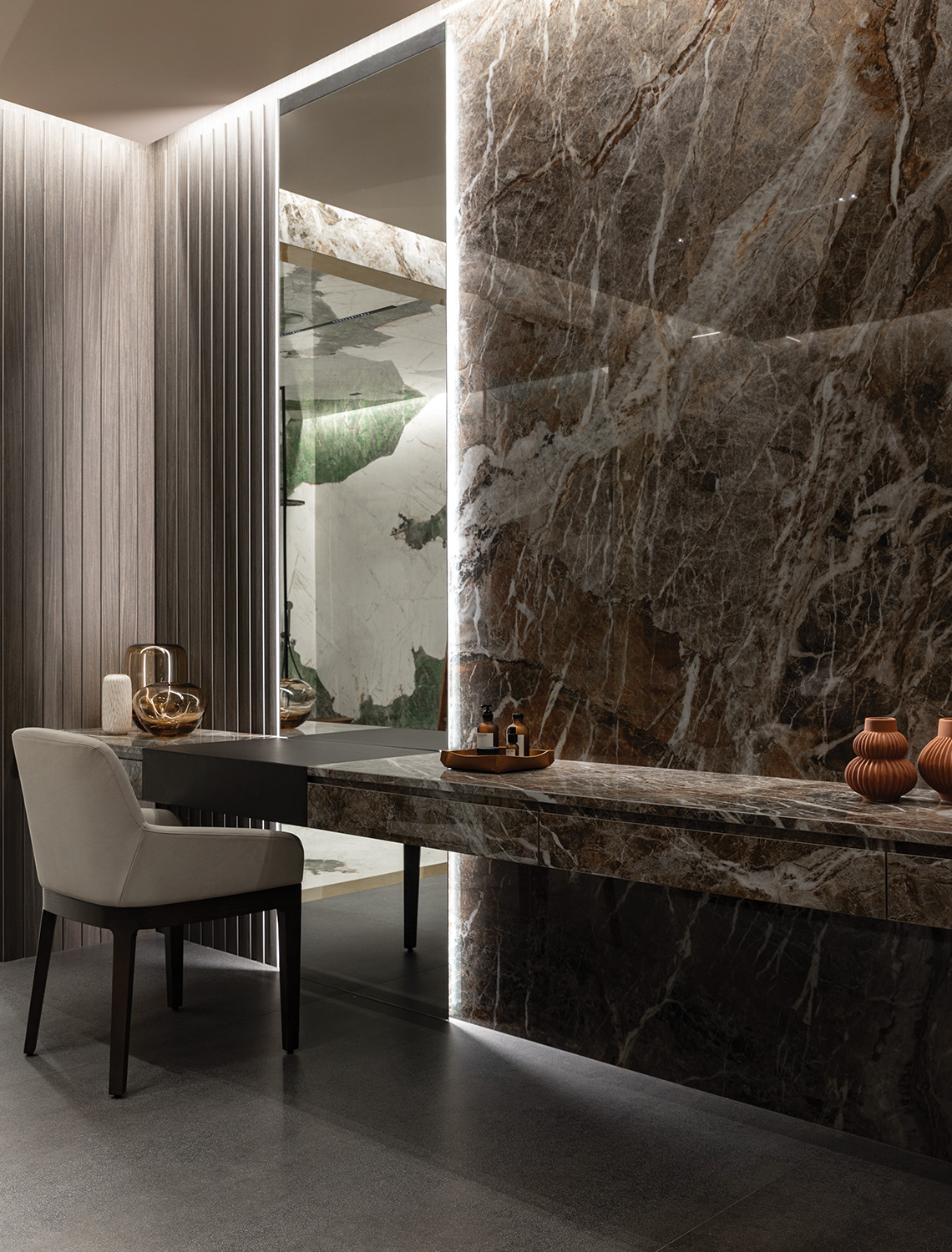 Florim porcelain stoneware collections in four trends for 2024