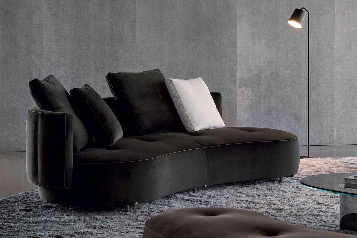 Minotti presents Torii Bold and Torii Nest Outdoor | nendo design