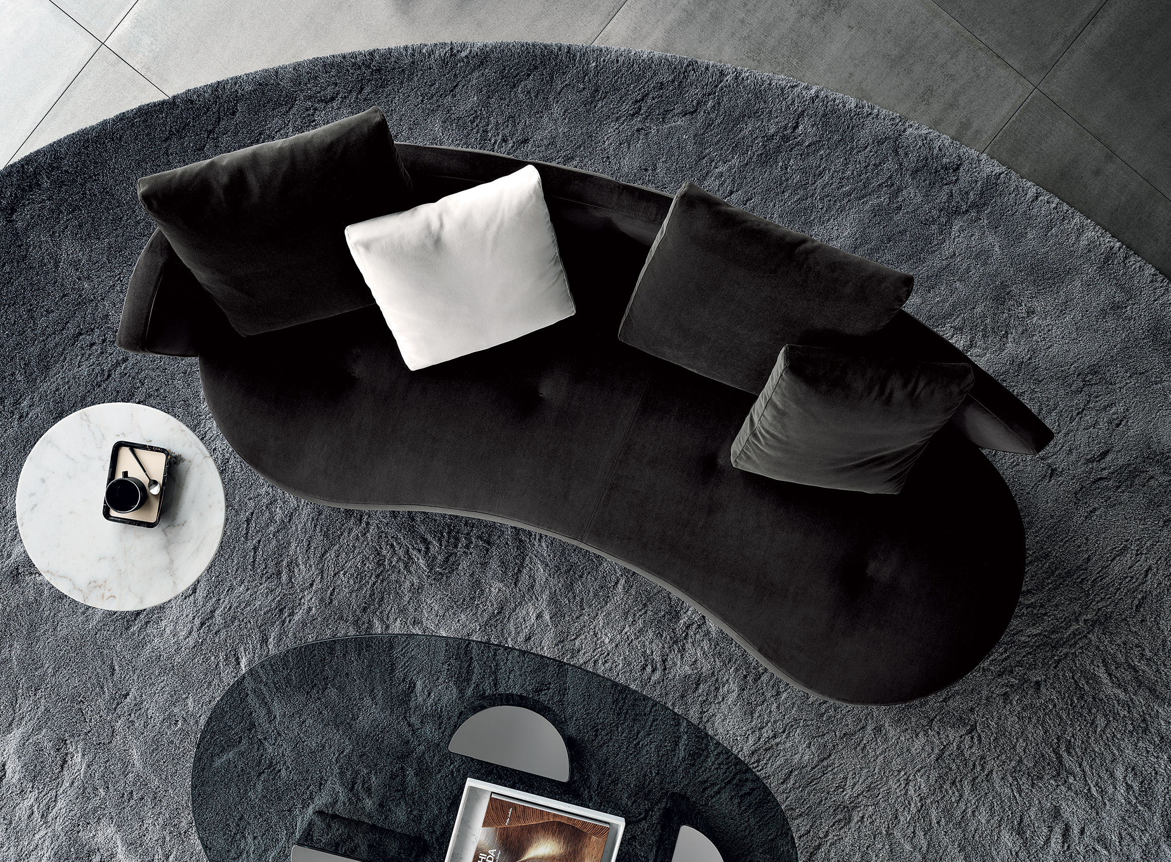 Minotti presents Torii Bold and Torii Nest Outdoor | nendo design