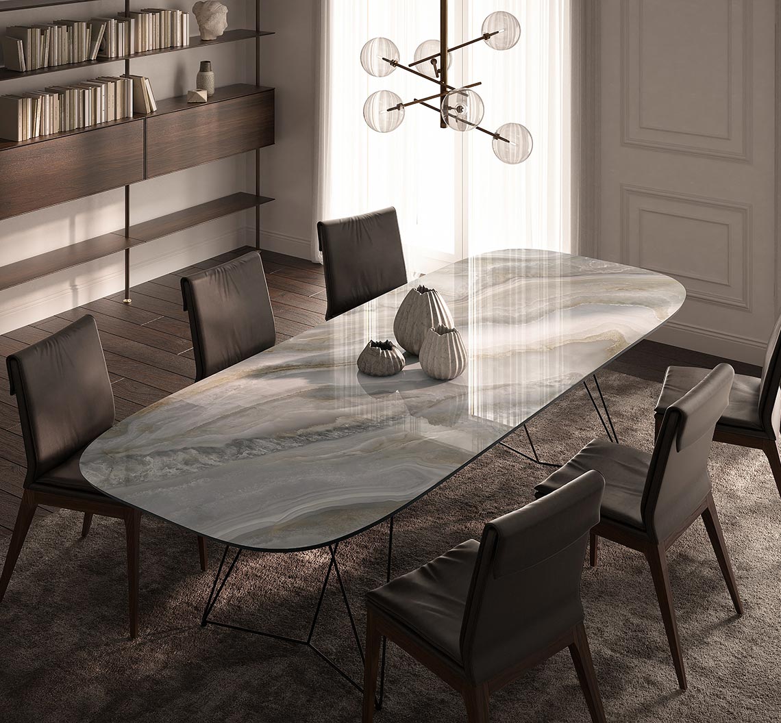 Diamond wall tiles, the technical excellence of Laminam: impact, stain ...