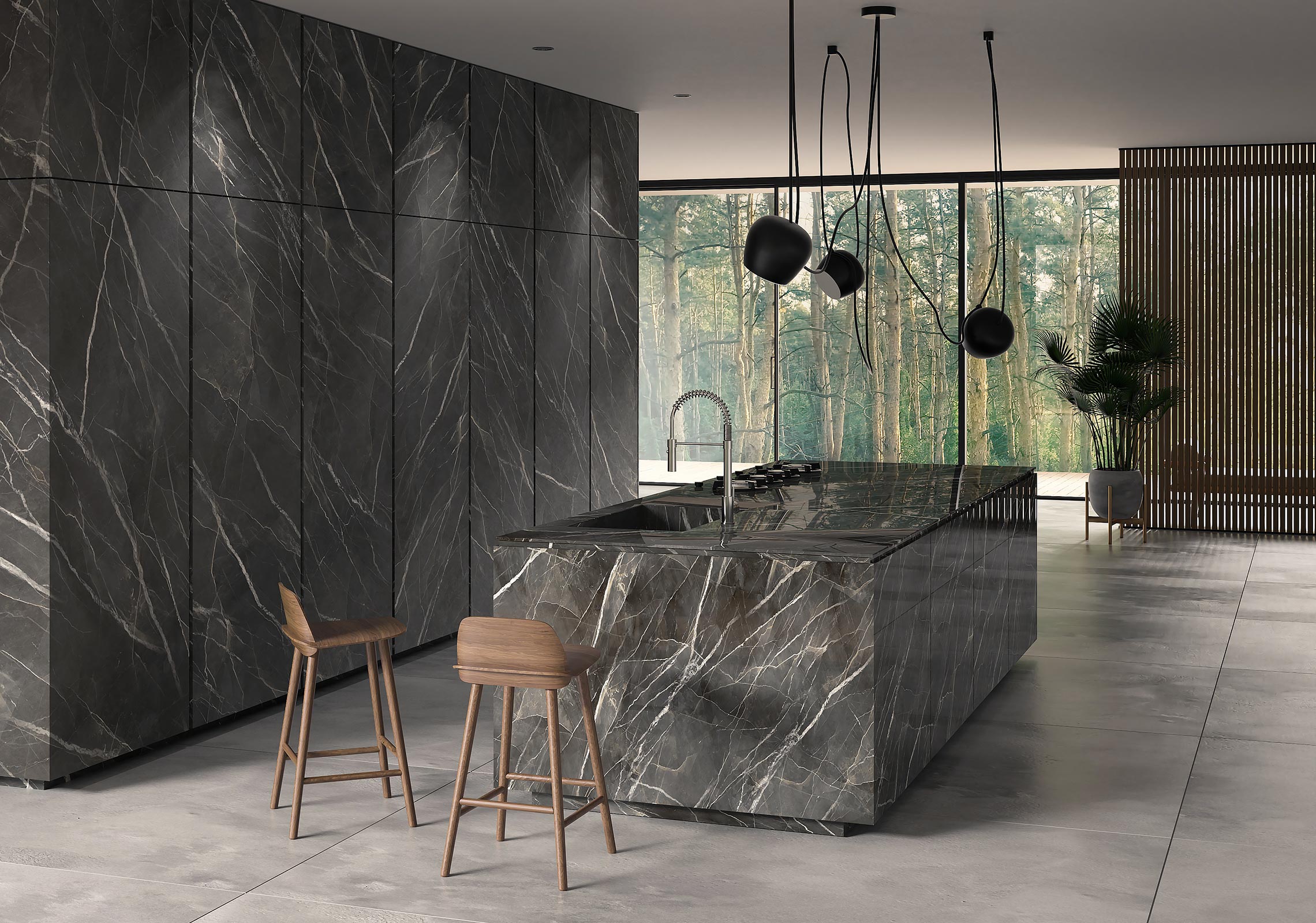 Diamond wall tiles, the technical excellence of Laminam: impact, stain ...
