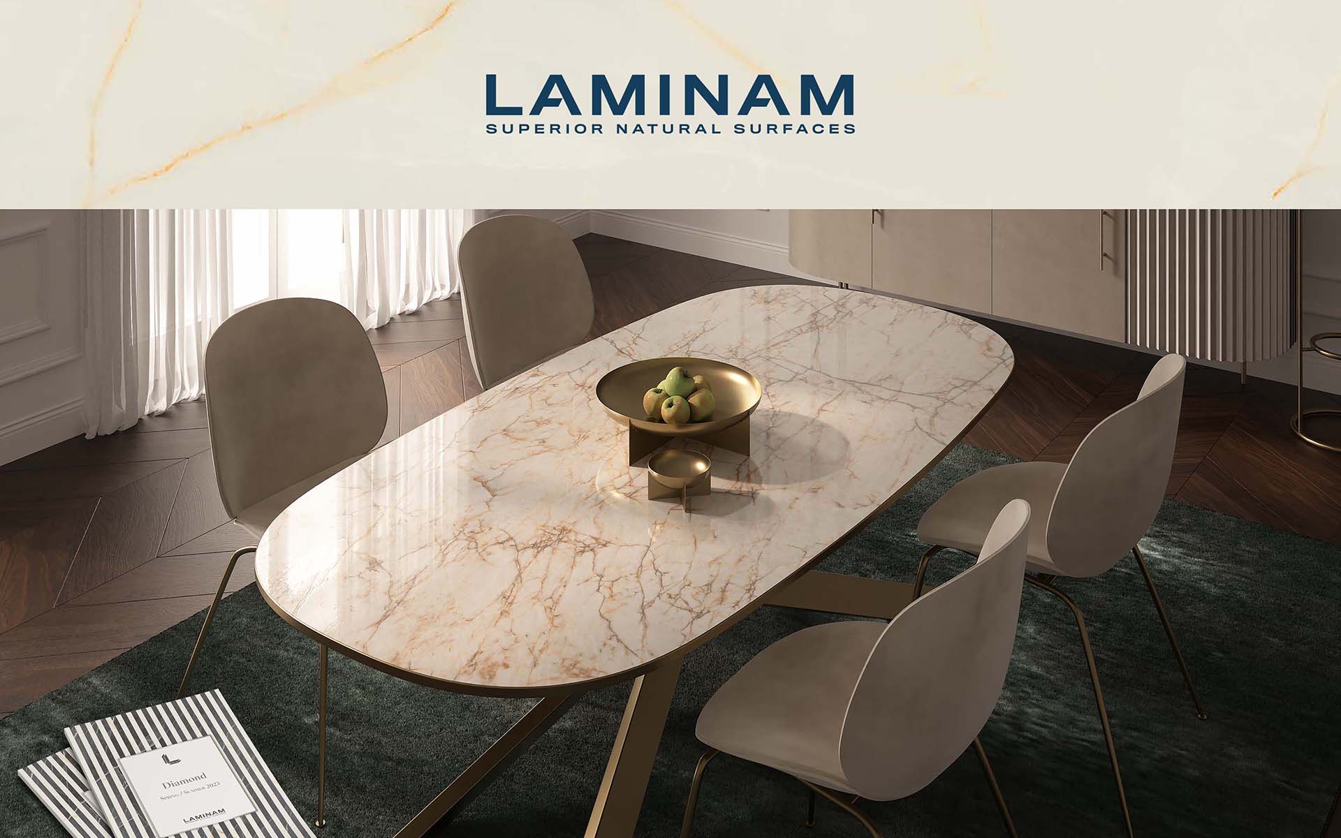 Diamond wall tiles, the technical excellence of Laminam: impact, stain ...