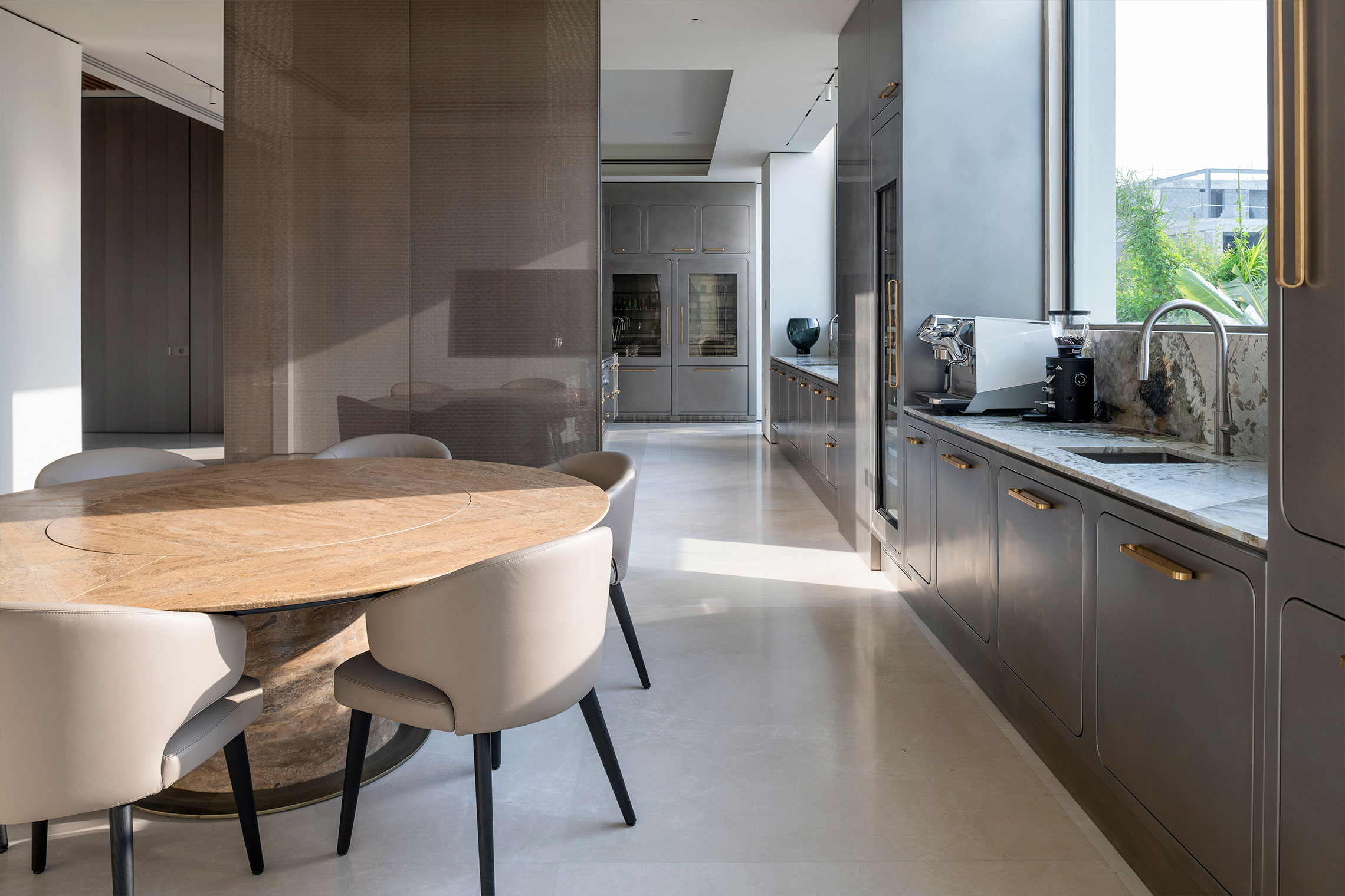 Abimis kitchen chosen for a luxury villa in Dubai