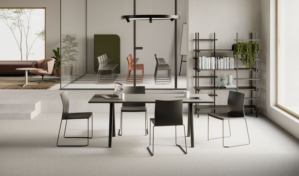 Office, hospitality, acoustic, outdoor: discover Gaber's collections