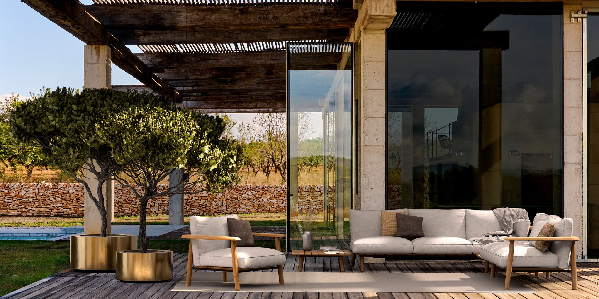 High-end luxury planters: Royal Botania Cuprum collection