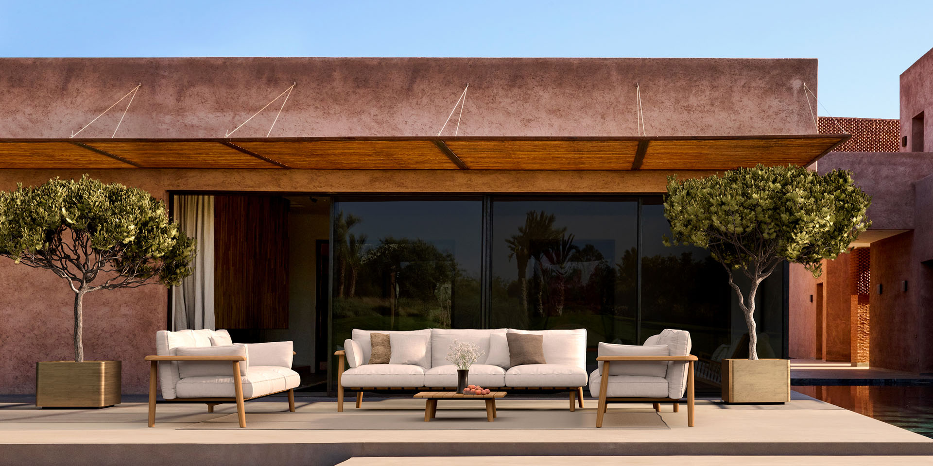 High-end luxury planters: Royal Botania Cuprum collection