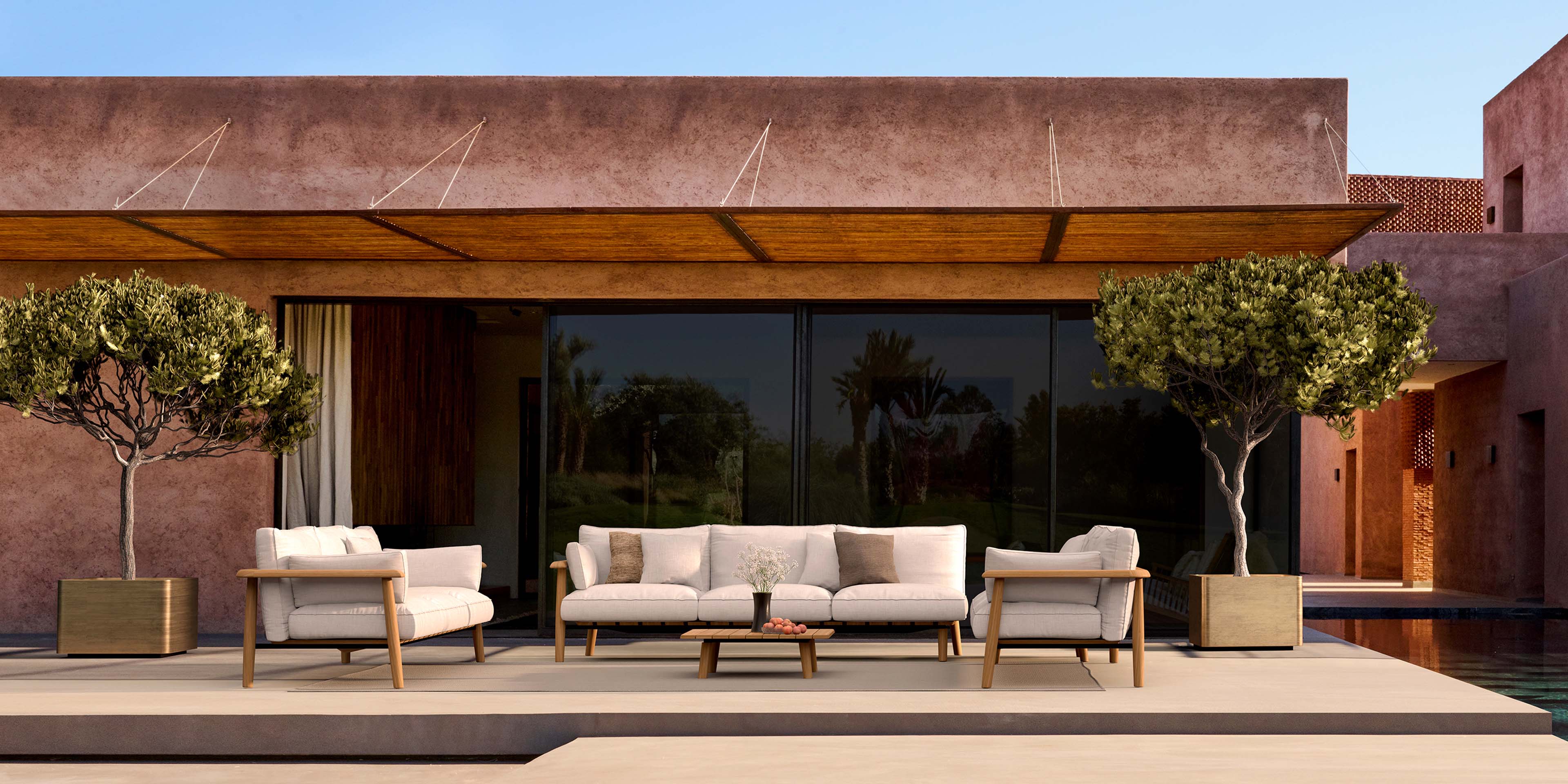 High-end luxury planters: Royal Botania Cuprum collection