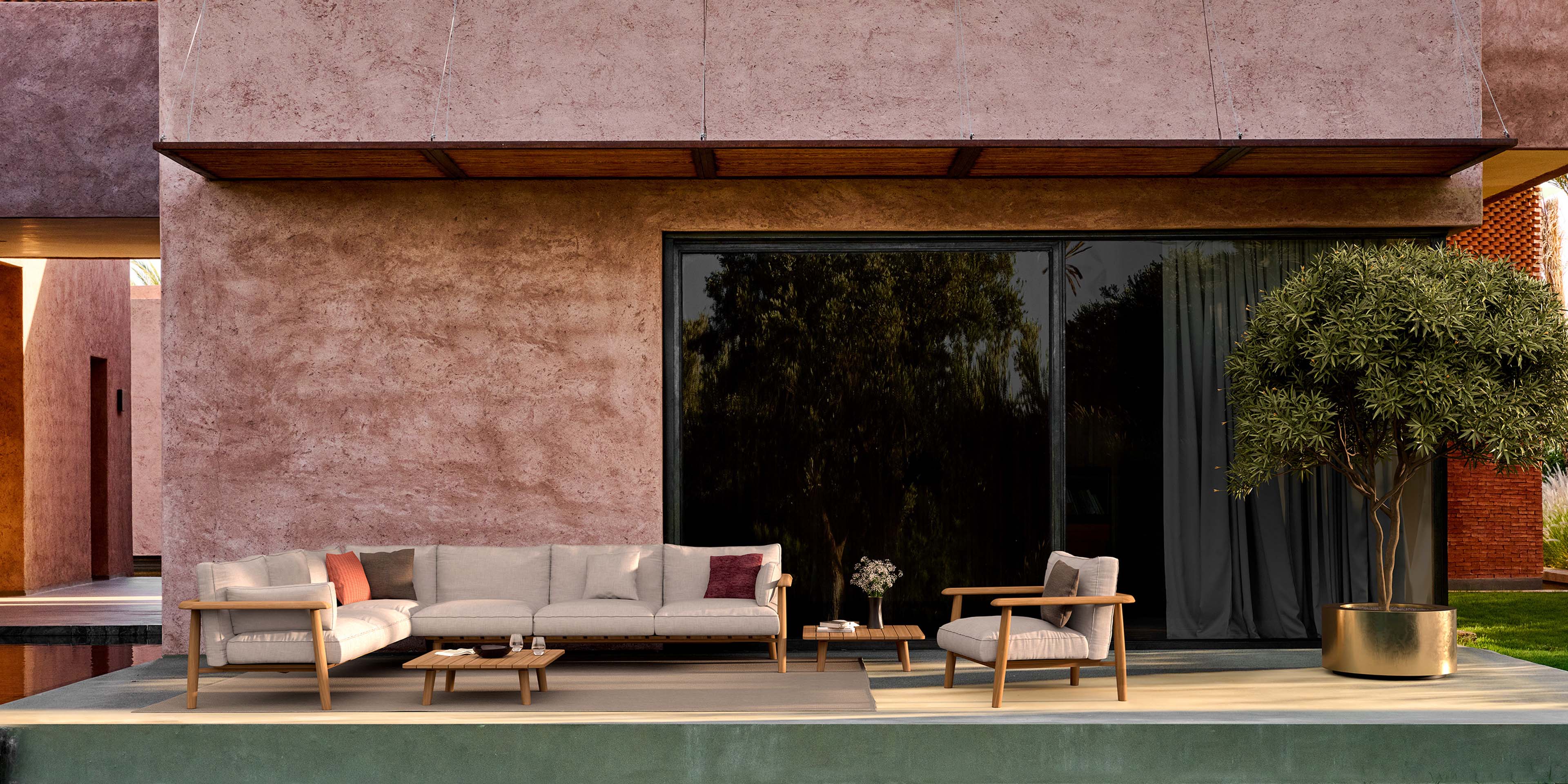 High-end luxury planters: Royal Botania Cuprum collection