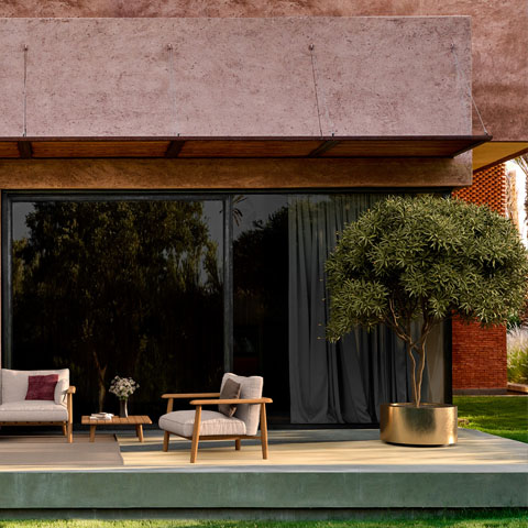 High-end luxury planters: Royal Botania Cuprum collection