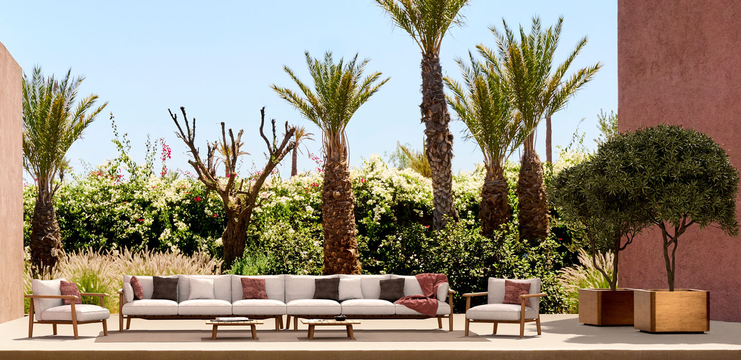 High-end luxury planters: Royal Botania Cuprum collection