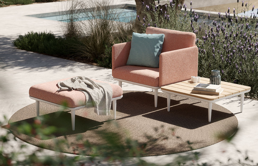 Royal Botania, Styletto Lounge collection: your own private seaside resort
