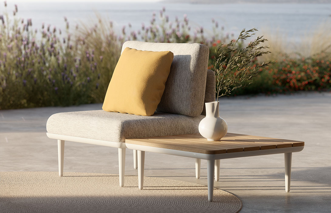 Royal Botania, Styletto Lounge collection: your own private seaside resort