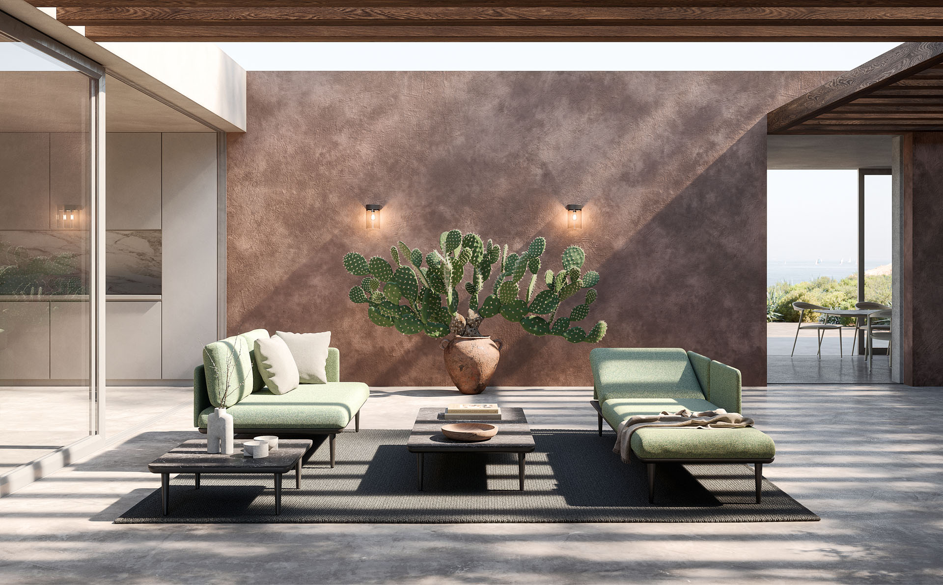 Royal Botania, Styletto Lounge collection: your own private seaside resort