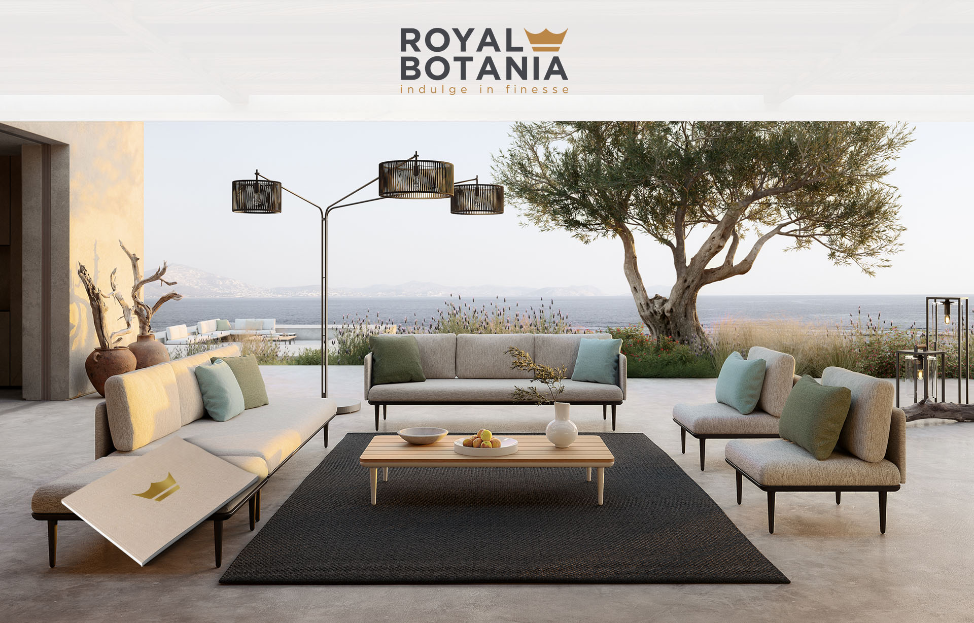 Royal Botania, Styletto Lounge collection: your own private seaside resort