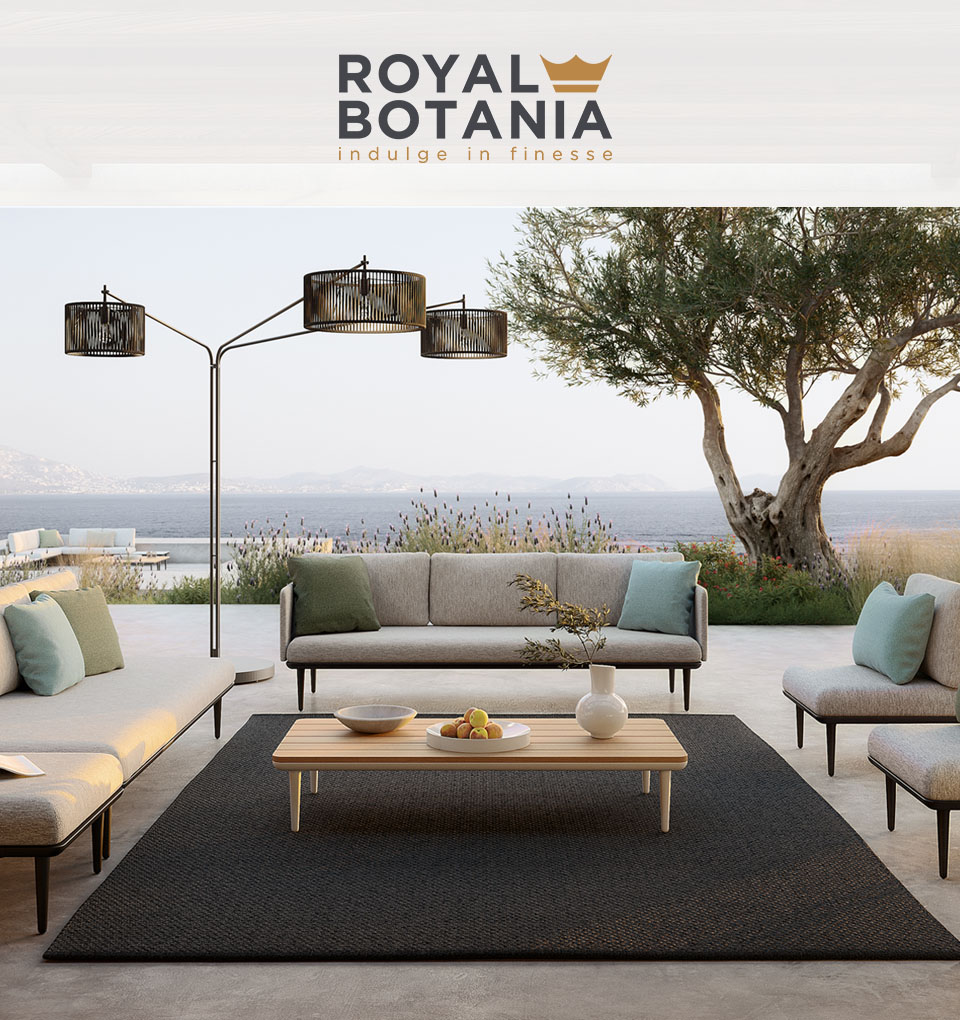 Royal Botania, Styletto Lounge collection: your own private seaside resort