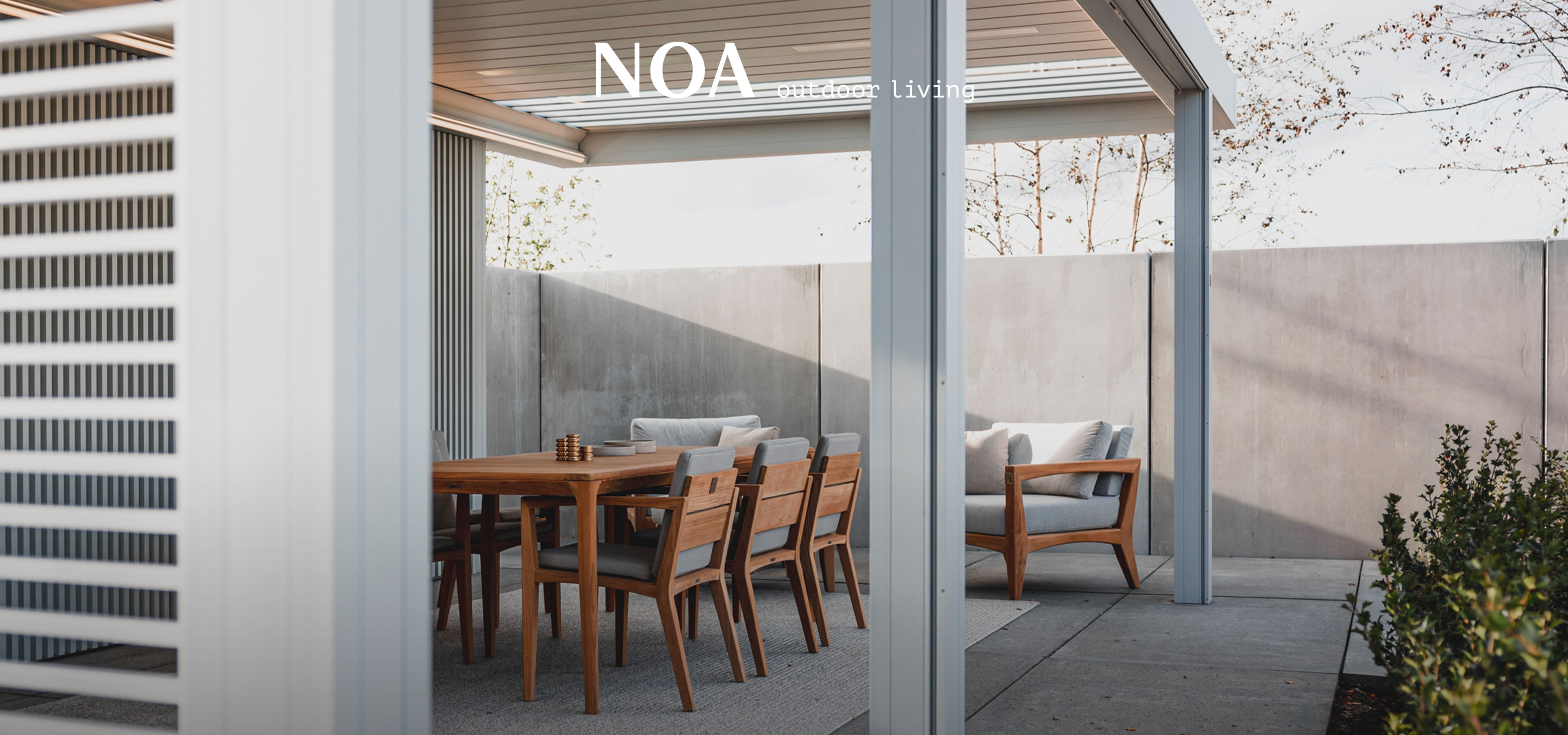 Get inspired by NOA outdoor solutions and plan your outdoor experience