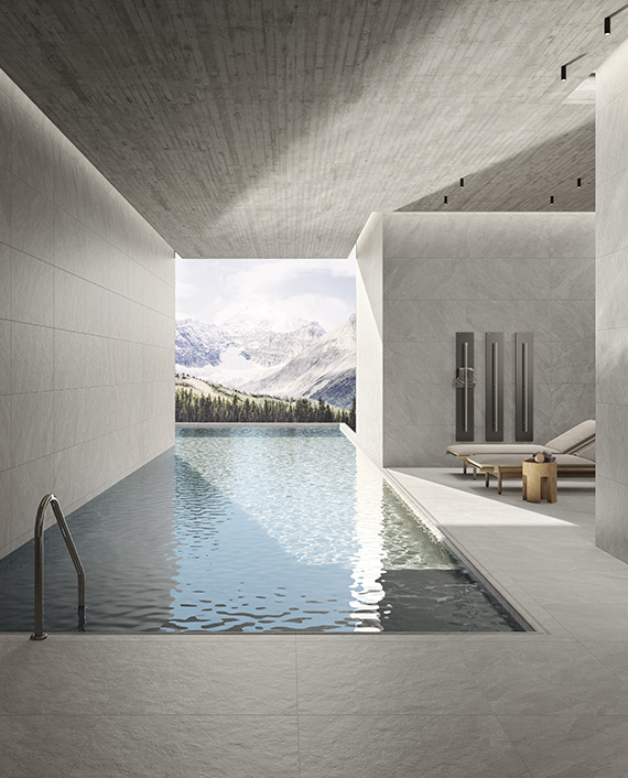 Brazilian slate inspires Nesting stoneware by Ceramica del Conca