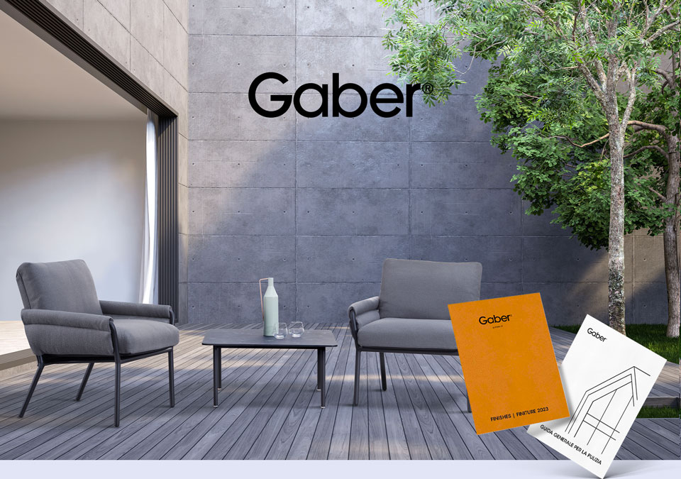 Gaber furniture: freedom of design and interpretation