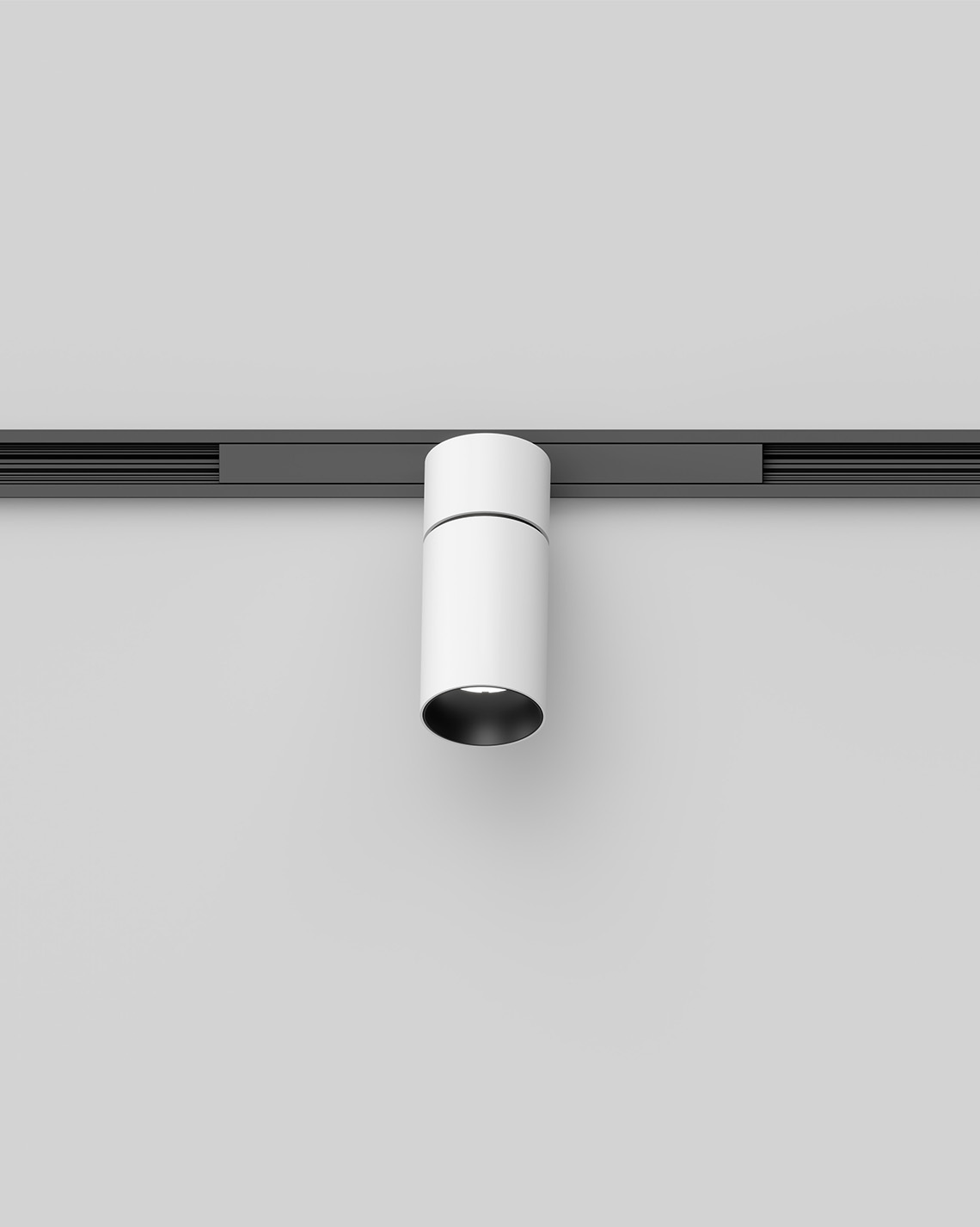 Outline: ultra-miniaturised track lighting by Reggiani