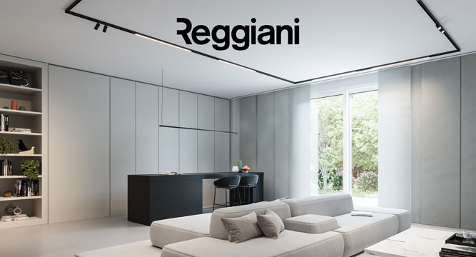 Incline 48V: miniaturised, high-performance track lighting by Reggiani