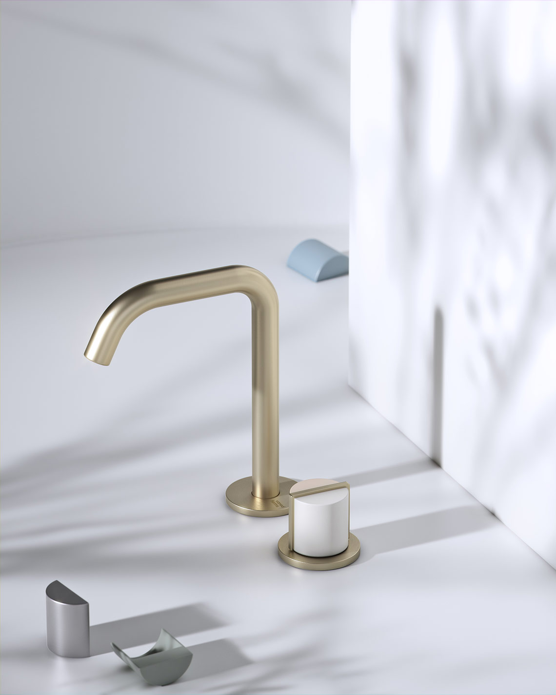 Varied Forms bathroom taps. Created by you. Enabled by us.