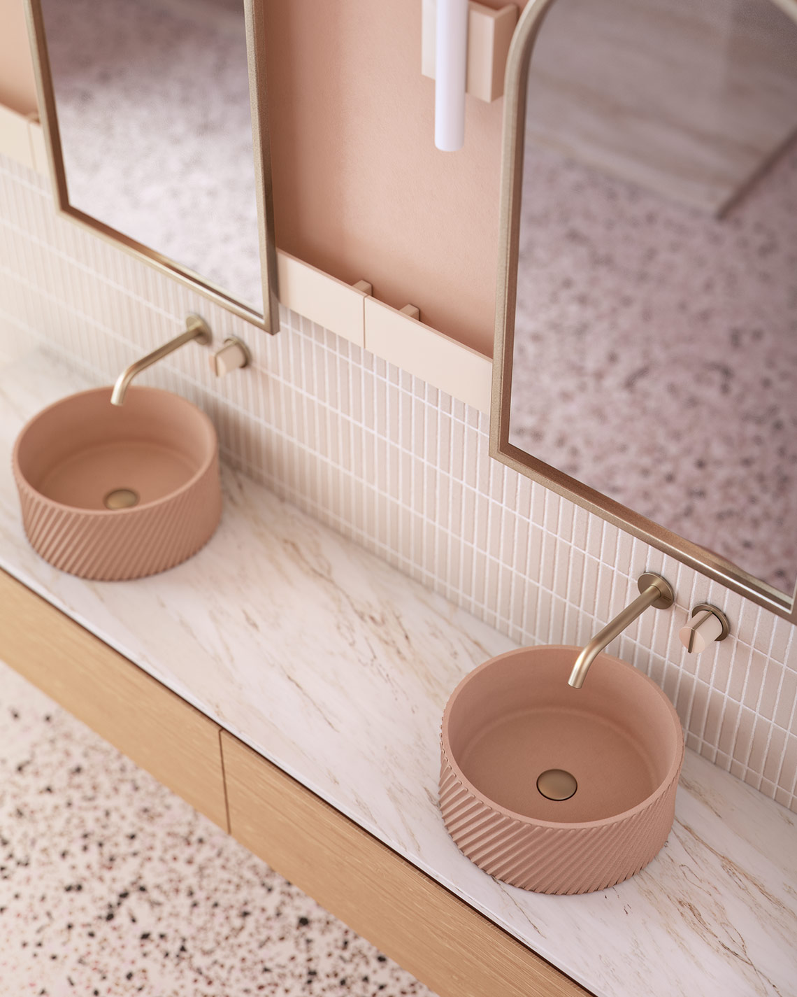 Varied Forms bathroom taps. Created by you. Enabled by us.