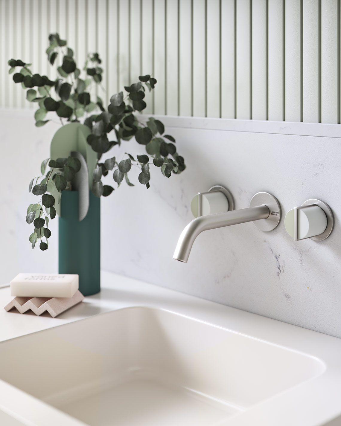 Varied Forms bathroom taps. Created by you. Enabled by us.