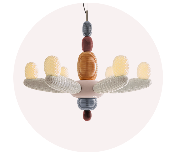 Soft Blown, lamps inspired by the playful world of balloons and ...