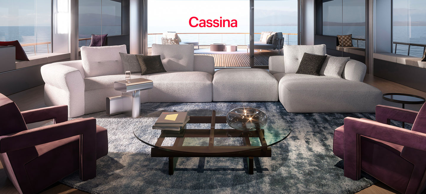 Cassina sails into the yachting world with a new look-book dedicated to ...