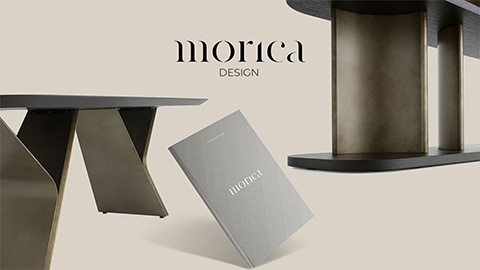 Morica Design 2023 furniture Made in Italy and inspired by high fashion