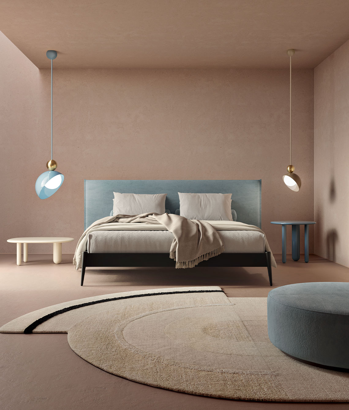 Aurora lamp collection: eclectic, colourful and playful - Italamp