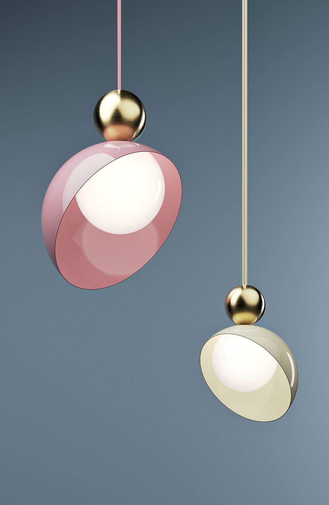 Aurora lamp collection: eclectic, colourful and playful - Italamp