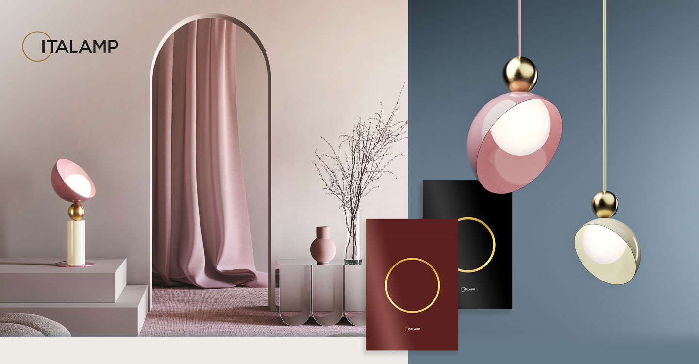 Aurora lamp collection: eclectic, colourful and playful - Italamp