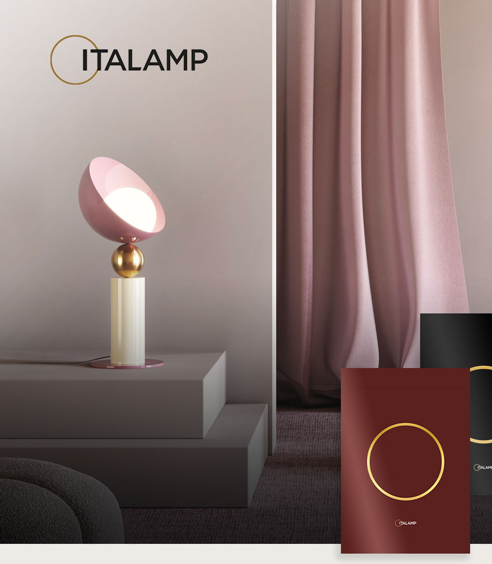 Aurora lamp collection: eclectic, colourful and playful - Italamp