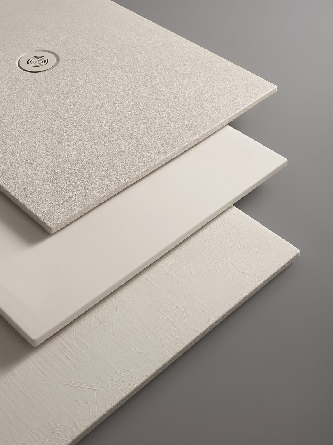 SoloDue, the tailor-made, only 2 cm thick, full body ceramic shower ...