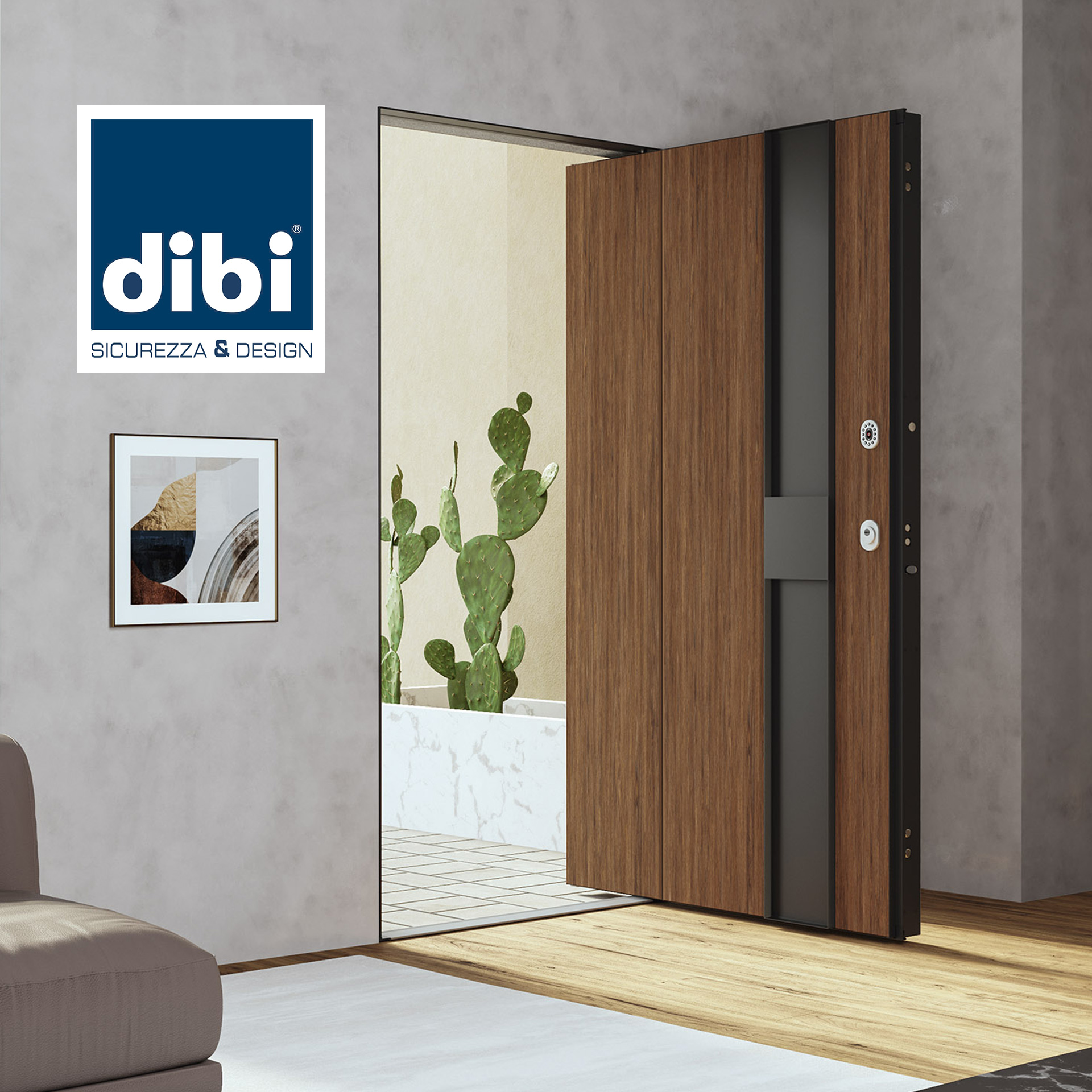 The pivot security door that combines design and safety, Di.Big