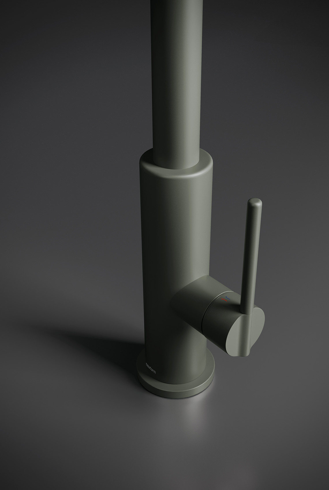 Newform, the KONBU tap series brings new character to the kitchen environment