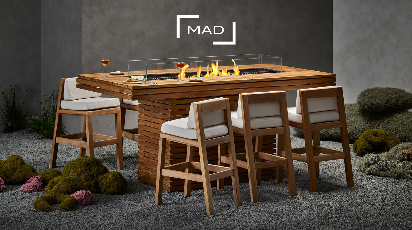 MAD Design: fire elements, patio heating and furniture. Become a ...