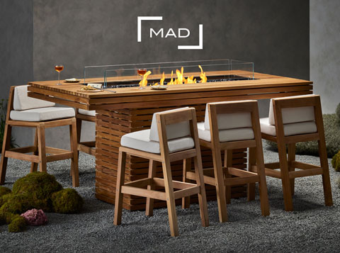 MAD Design: fire elements, patio heating and furniture. Become a ...