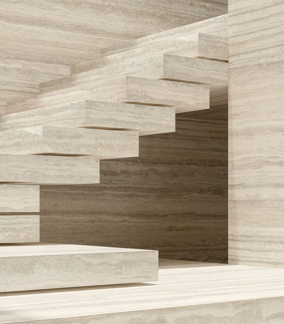 Where architecture meets nature, the new Ultra Marmi Travertino by ...