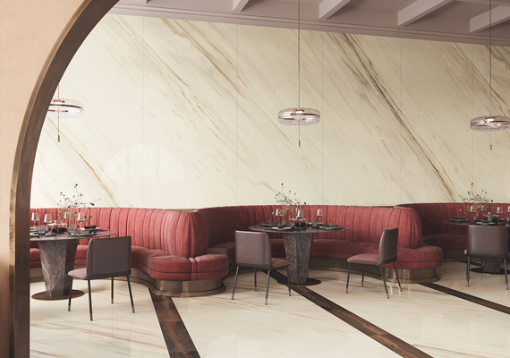 Large Marmi Maximum slabs by Fiandre: 3 new colours