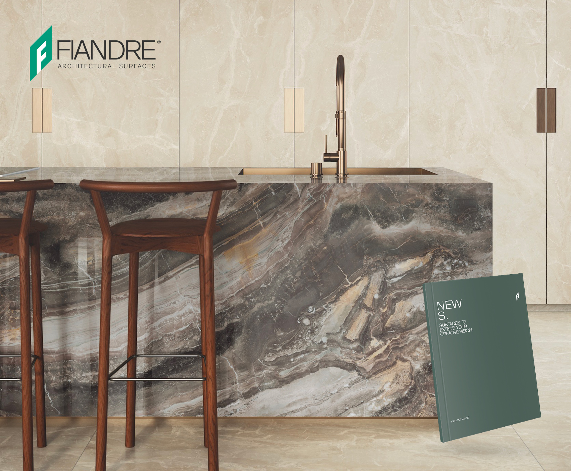 Large Marmi Maximum slabs by Fiandre: 3 new colours