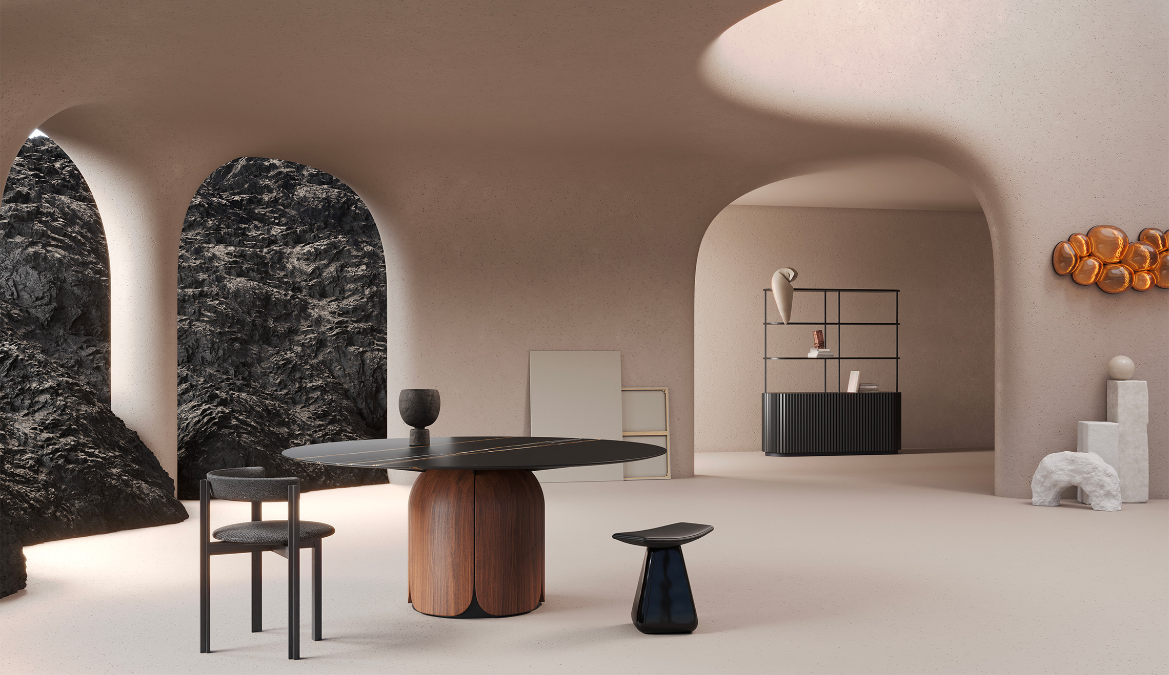 Nature and craftsmanship come together in the new Bloom Icon bar ...