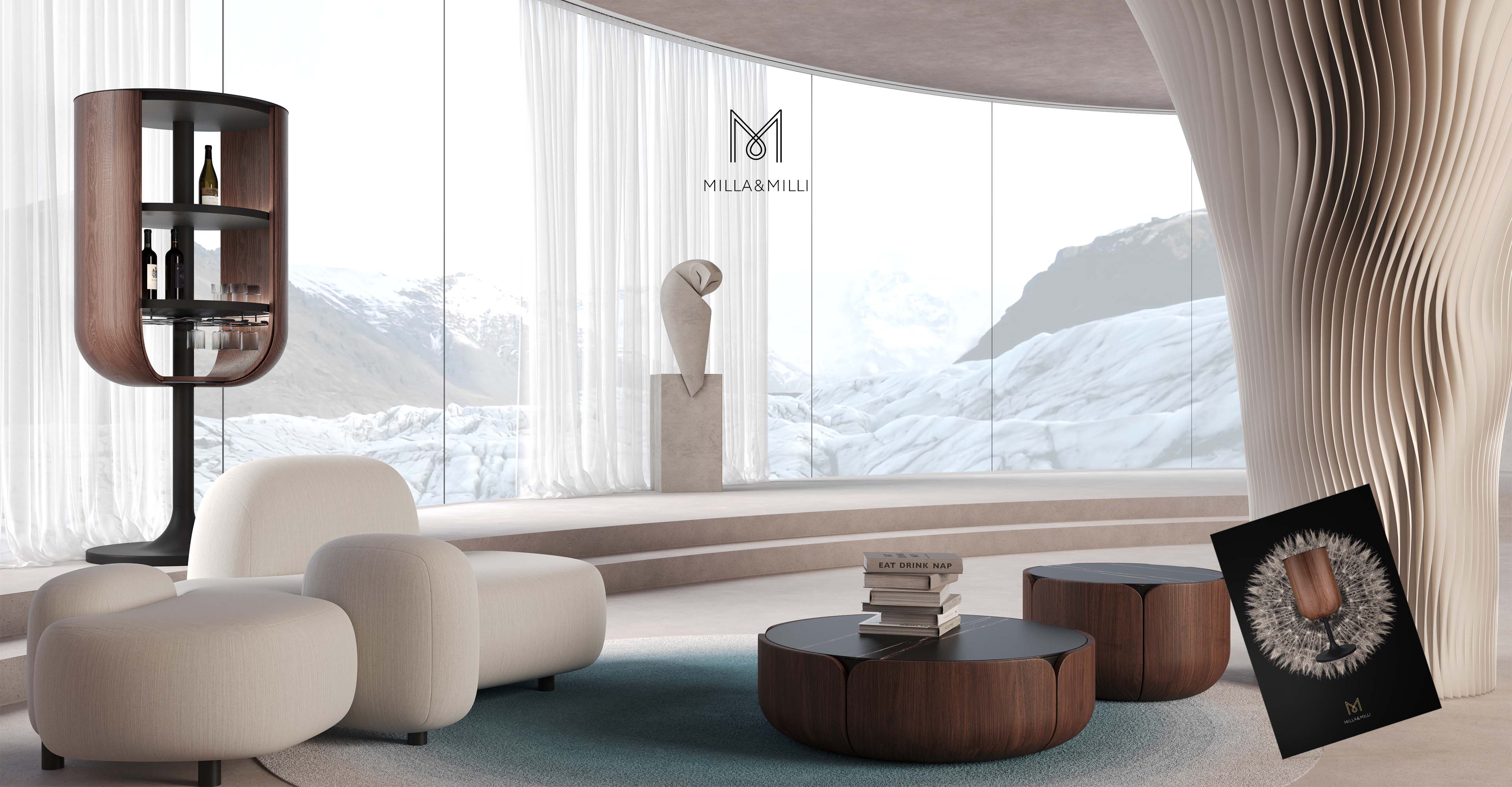 Nature and craftsmanship come together in the new Bloom Icon bar ...