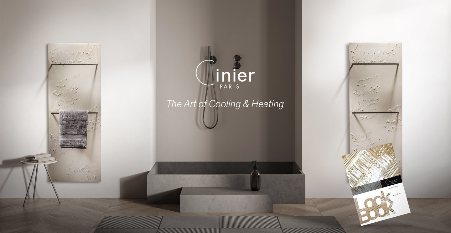 Olycal stone radiators by CINIER Paris