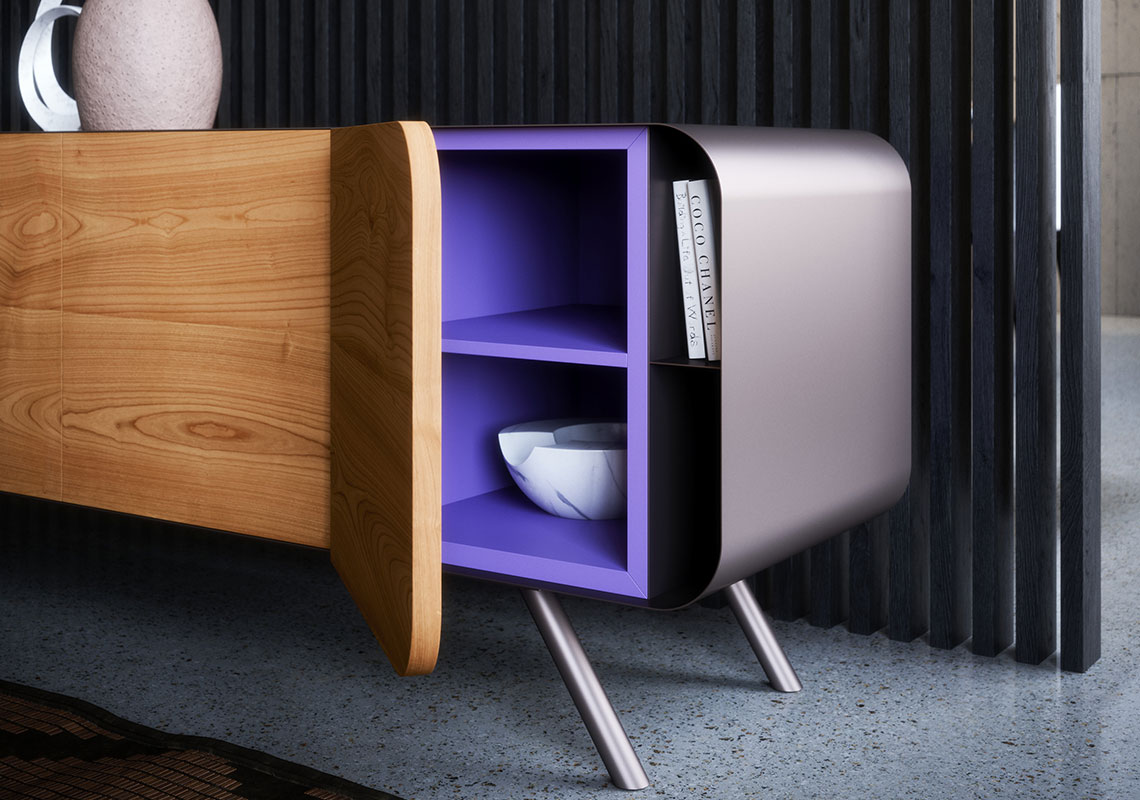 The sideboard in a modern key by Anema Design: craftsmanship and Made ...